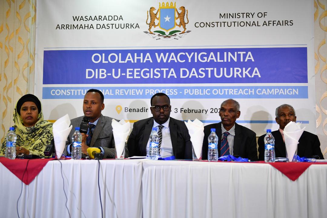 Somalia starts public consultations to review the country's provisional ...